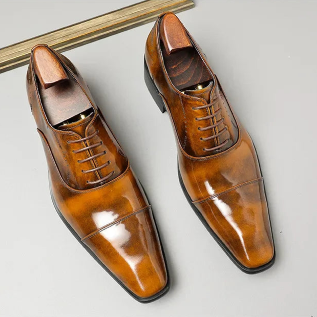 Marcona Genuine Leather Dress Shoes – Zane Moretti